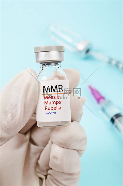 针对麻疹、腮腺炎和风疹的 Mmr 疫苗。高清摄影大图 千库网