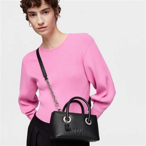 Small Black City Bag Tous Poppy Tous