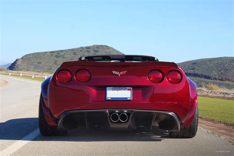C6 Extreme Rear Diffuser Dual Tips Fiberglass Ss Vette Inc