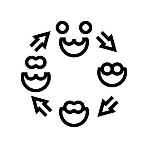 Enzyme Catalysis Biochemistry Line Icon Vector Illustration 23580306