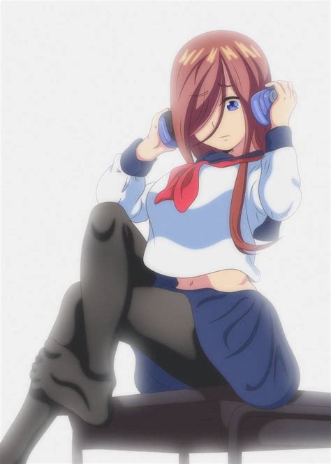 Miku Nakano Anime By Juegarodo On Deviantart