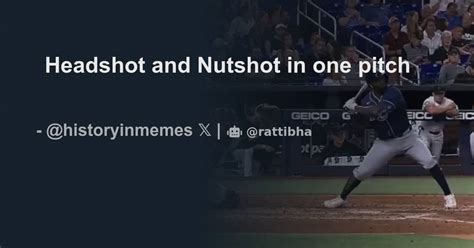 Headshot And Nutshot In One Pitch Thread From Historic Vids