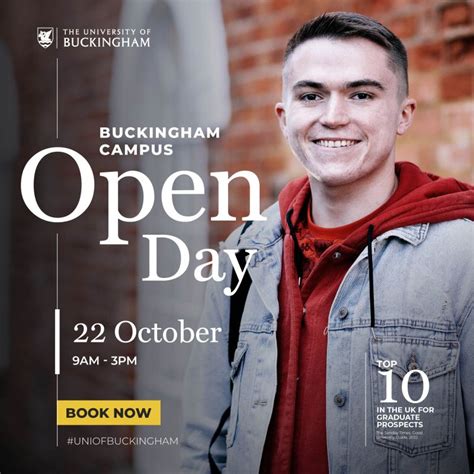 University Of Buckingham On Linkedin Book Your Place At Our Upcoming Open Day To Discover