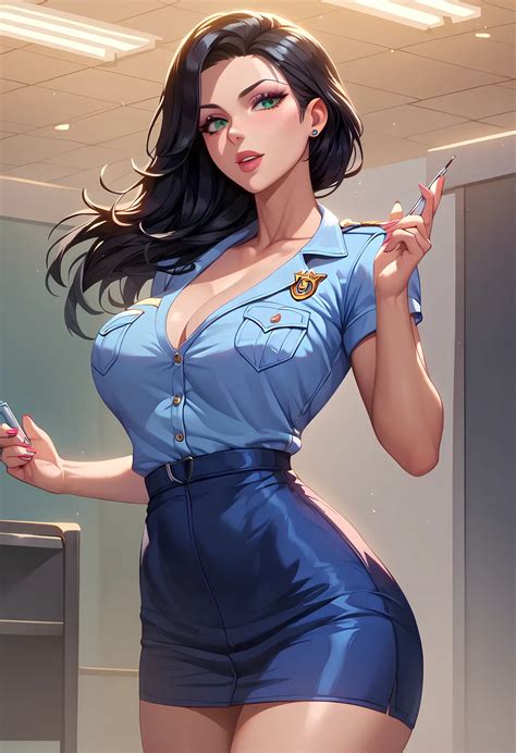 Character Haruka Inoue A Rookie Police Officer Who Has To Face A