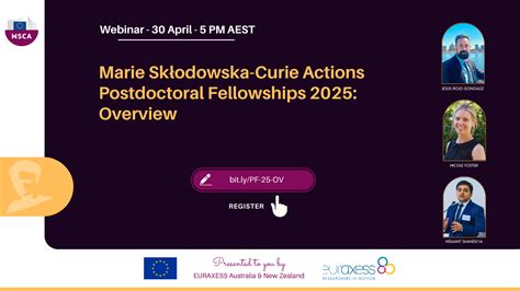 Marie Sklodowska Curie Actions Postdoctoral Fellowships 2025 Overview