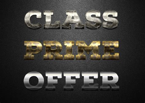 Free Gold Plated Text Effect 99effects