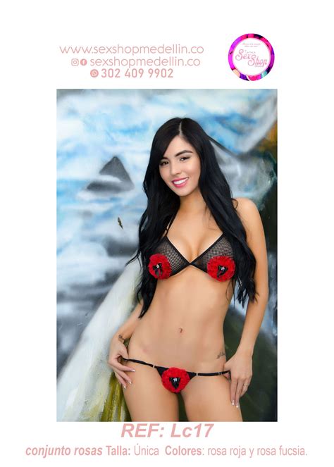 Conjunto Sex Rosas Lencería Erótica Mujer