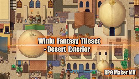Rpg Maker Mv Winlu Fantasy Tileset Desert Exterior On Steam