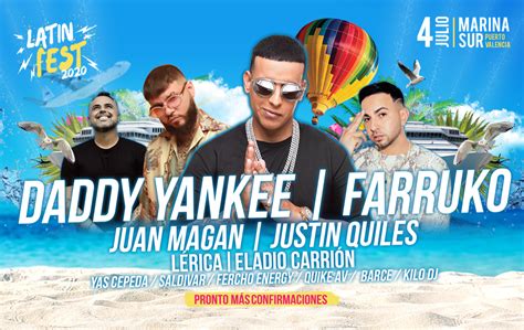 Daddy Yankee Farruko Justin Quiles Y Juan Magán Encabezan El Latin
