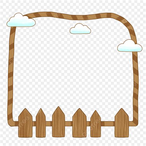 나무 일러스트 테두리 울타리 나무 경계 울타리 경계 삽화 Png 일러스트 및 Psd 이미지 무료 다운로드 Pngtree