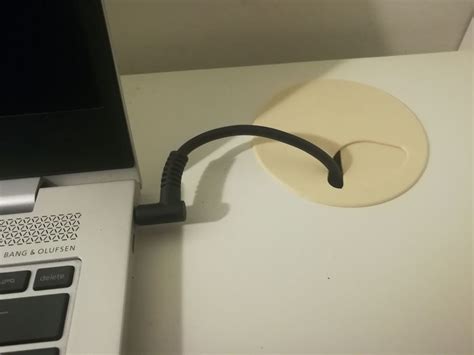 Table Cable Pass Through Ikea By Vsky279 Download Free Stl Model