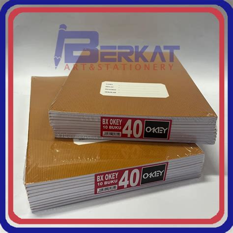 Buku Tulis Boxy Sampul Coklat Kraft Lembar OKEY Lazada Indonesia