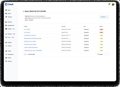 Dast Web App And Api Vulnerability Scanning Cobalt