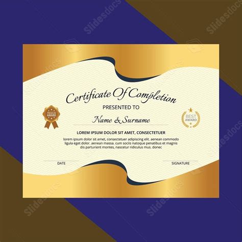 Certificate Employment Business Calligraphy Antique Elegant Vintage