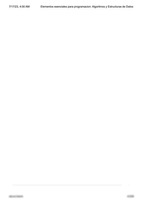 Solution Elementos Esenciales Para Programacion Algoritmos Y