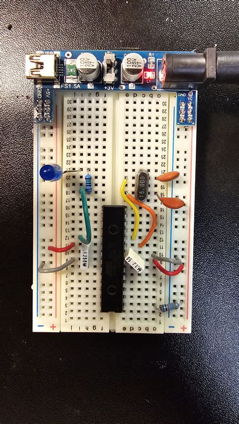 Atmega P On Breadboard Not Working General Electronics Arduino Forum