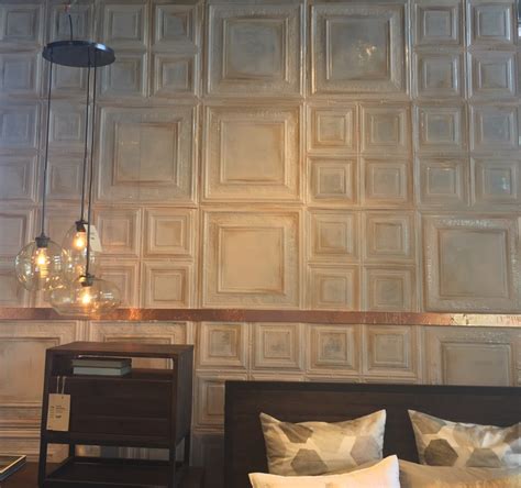 West Elm Tin Ceiling Tiles Wall Decor And Backdrops