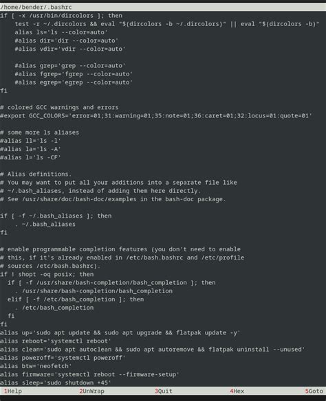 What Do You Use And Configure Bashrc Or Profile Or Login Or Bashlogin Or Something Else