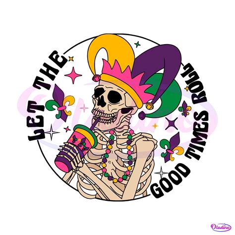 Retro Let The Good Times Roll Svg