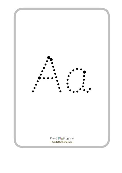 Tracing Alphabet Posters Precursive Font Printable Teaching