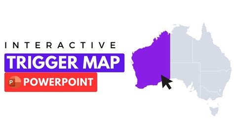 How To Make An Interactive Map In Powerpoint With Triggers📍🌍 Step By