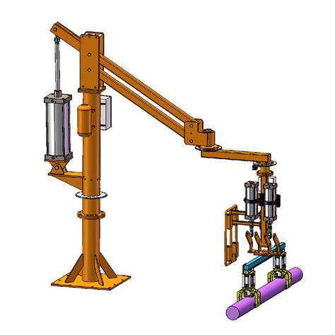 150kg Cylinder Object Handling Rigid Arm Manipulator Manufacturer Escott