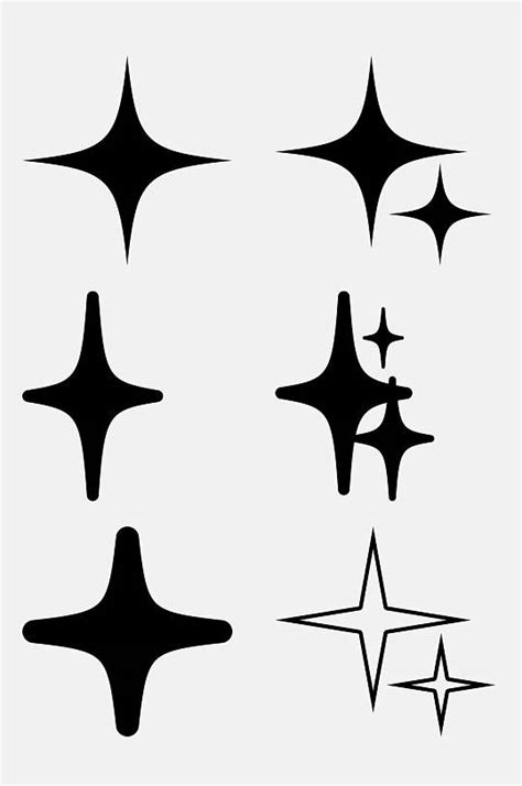 星形图形图形拼图大山谷图库