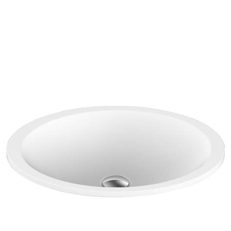 Sincerity Solid Surface Matte White Basin 495x365mm The Source