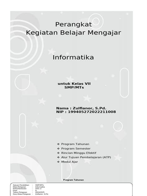 Modul Informatika 7 Pdf
