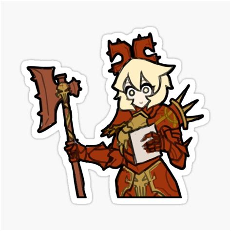 Daemon Cutie Sticker For Sale By Space Beluga Redbubble