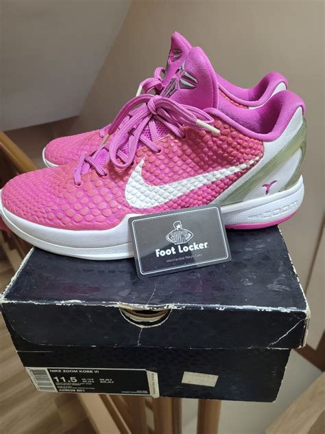 Kobe Think Pink Og Size 115 Mens Fashion Footwear Sneakers On