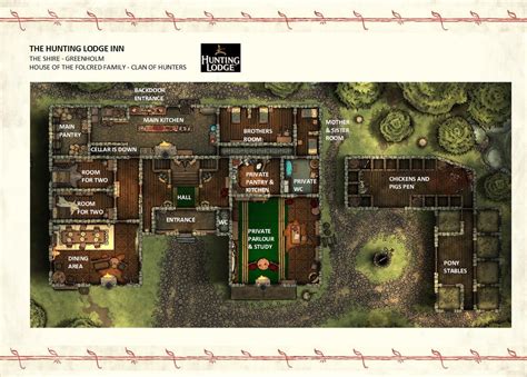 Hunting Lodge Architectural Plans