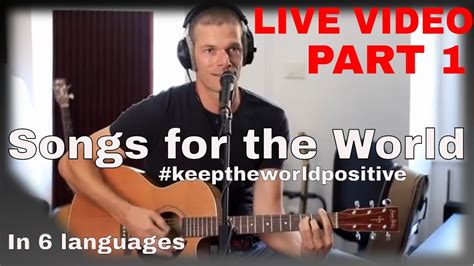 Songs For The World Live Igor Anicic Music For The World Part 1 Youtube