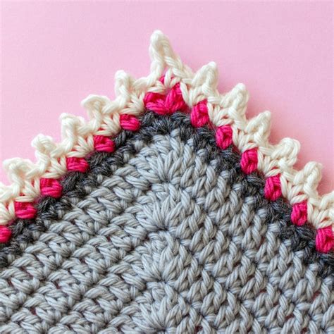 Pretty Picot Edging Crochet Pattern Woolnhook By Leonie Morgan