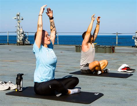 DVIDS Images USS Mount Whitney Yoga Class Image 7 Of 7