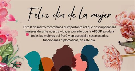 ¡feliz Día De La Mujer 2023 Afsdp