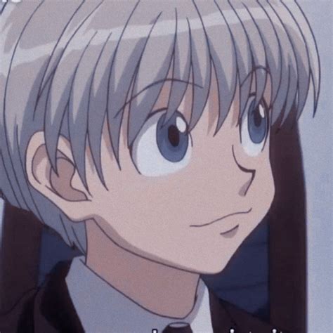 An Anime Character With White Hair And Blue Eyes