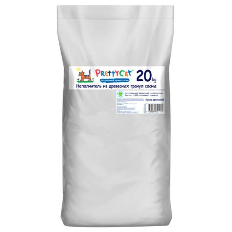 PrettyCat Wood Granules наполнитель древесный - 20 кг - купить в Москве ...