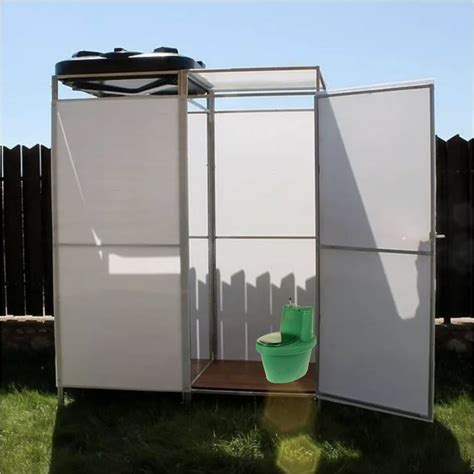 Modul Lauko Dušas Lauko Tualetas Baltas Elektroninė Parduotuvė