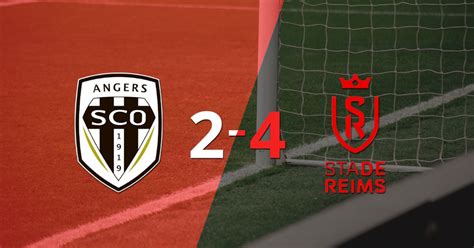 En Su Visita A Angers Stade De Reims Se Quedó Con El Triunfo Por 4 A 2