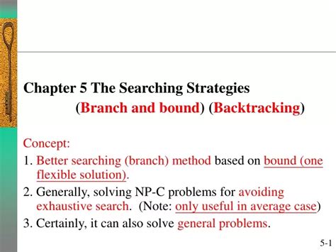 Ppt Chapter 5 The Searching Strategies Branch And Bound