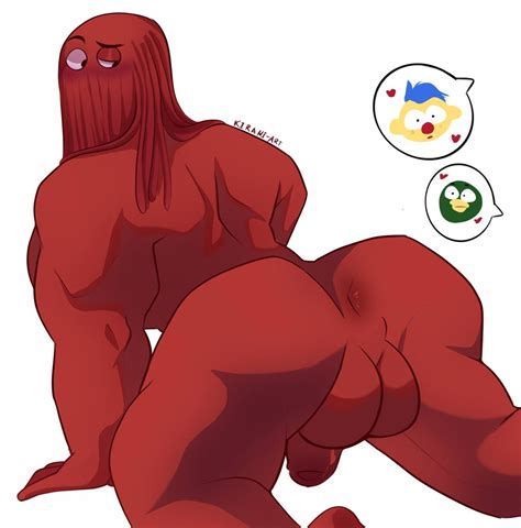 Post 5341542 Dont Hug Me Im Scared Red Guy Kirani Art