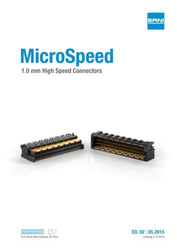 All Erni Electronics Catalogs And Technical Brochures