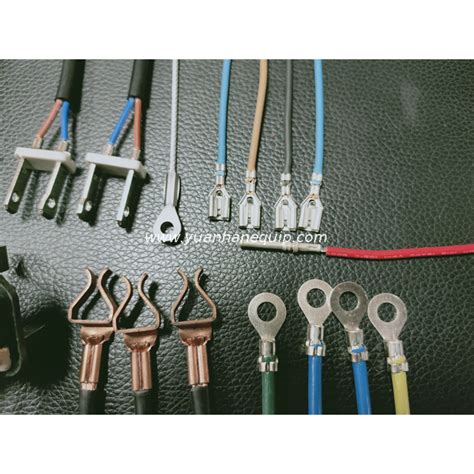 Loose Piece Terminals Crimping Machine With Vibration Plate Feeding Yh