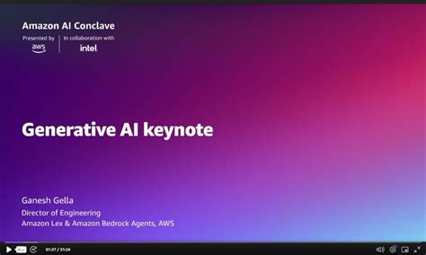 Aws Ai Innovation Learningjourney Aiconclave Conference Development Generativeai