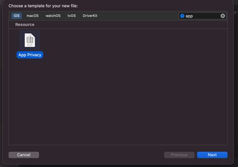 Xcode Iosprivacy Manifests Privacyinfo Xcprivacy