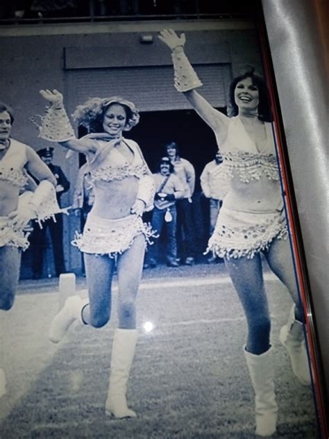 Rare Vintage Mork Robin Williams As A Denver Broncos Cheerleader Poster