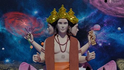 The Creator Of The World Brahma Dev 3d Animation Youtube