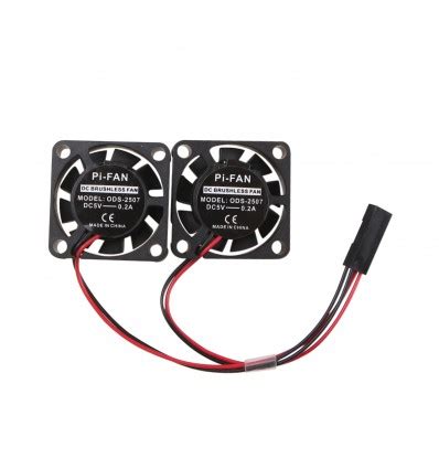 Raspberry Pi Dual Fan With Heatsink Pi B Or B Diy Electronics