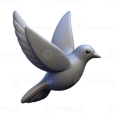 Pristine Surreal Silhouette Of A Flying Bird Clean Lines Minimal Design Flat Color With